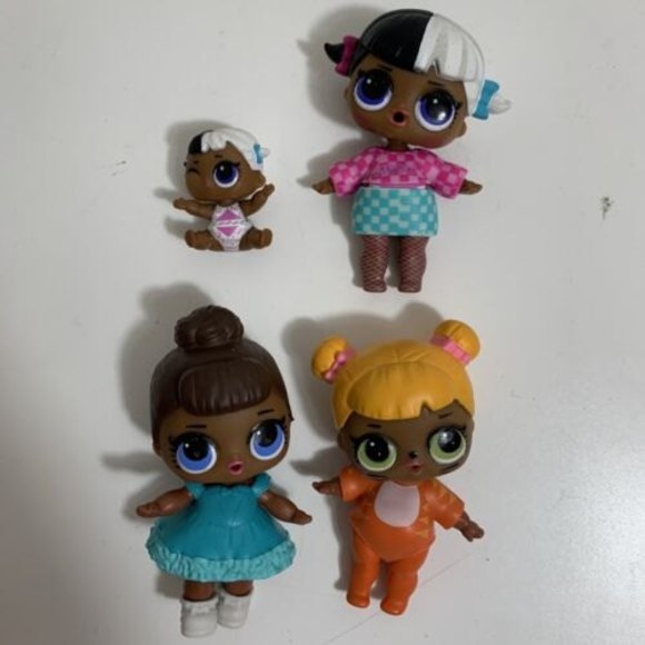 Toys | Lol Surprise Dolls Lot Of 4 Miss Baby Baby Next Door Lil Sis ...